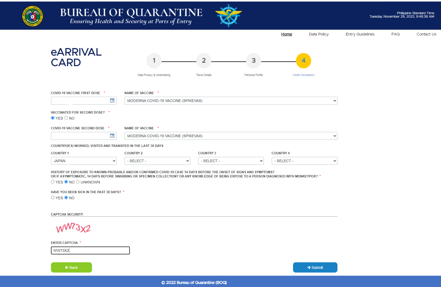 フィリピン入国時の必須手続き、eARRIVAL CARDの登録方法解説